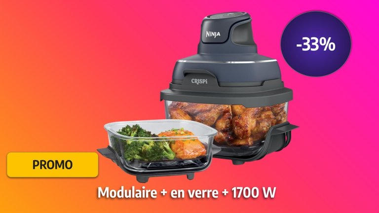 Air Fryer Ninja CRISPi Cyber Space à -33% pour regarder vos frites ...