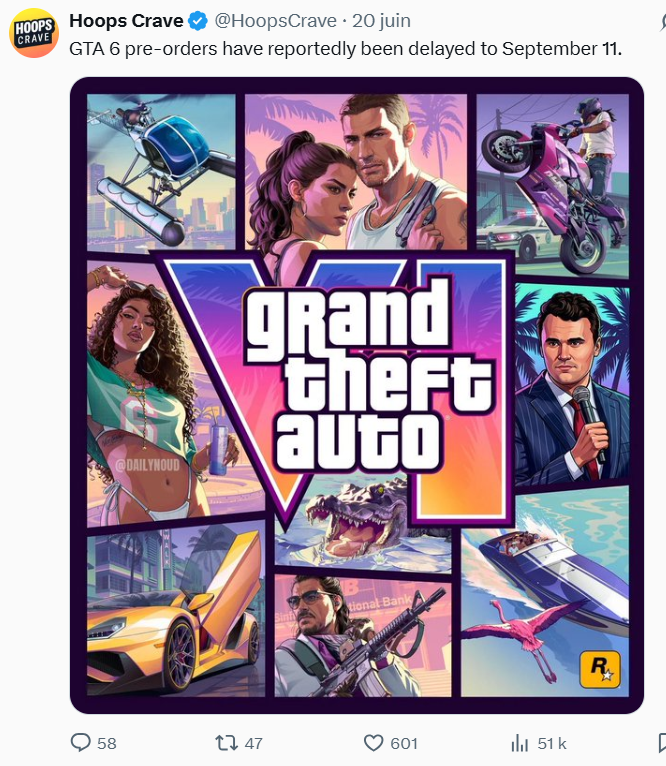 GTA 6 : On ne pourra PAS aller voir de PROSTITUEES, la nouvelle est ...