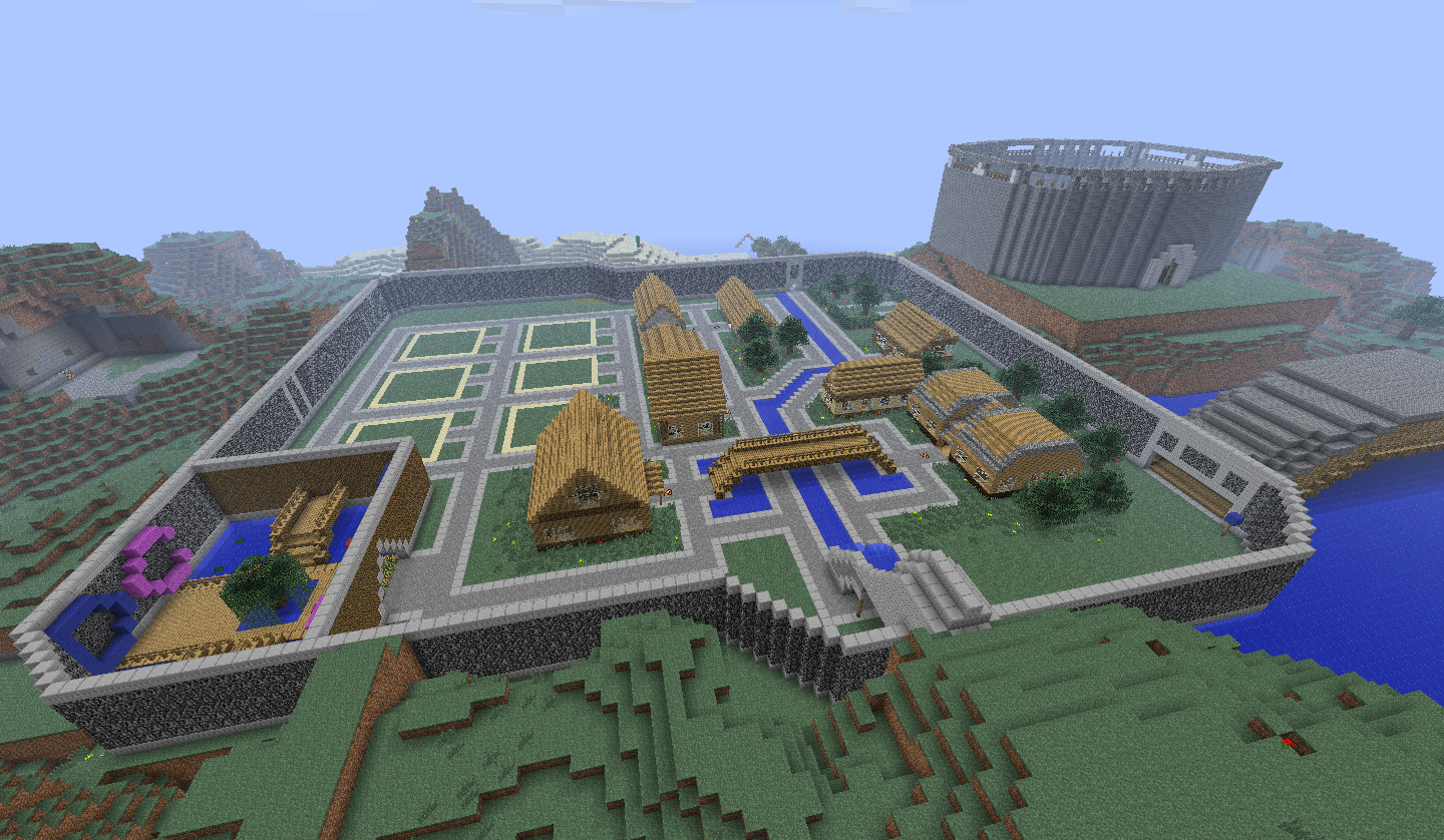Ma petite ville pour mon futur serveur sur le forum Minecraft - 13-04 ...