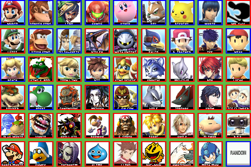 Roster Wii U dévoilé ! sur le forum Super Smash Bros. for Wii U - 23-06 ...