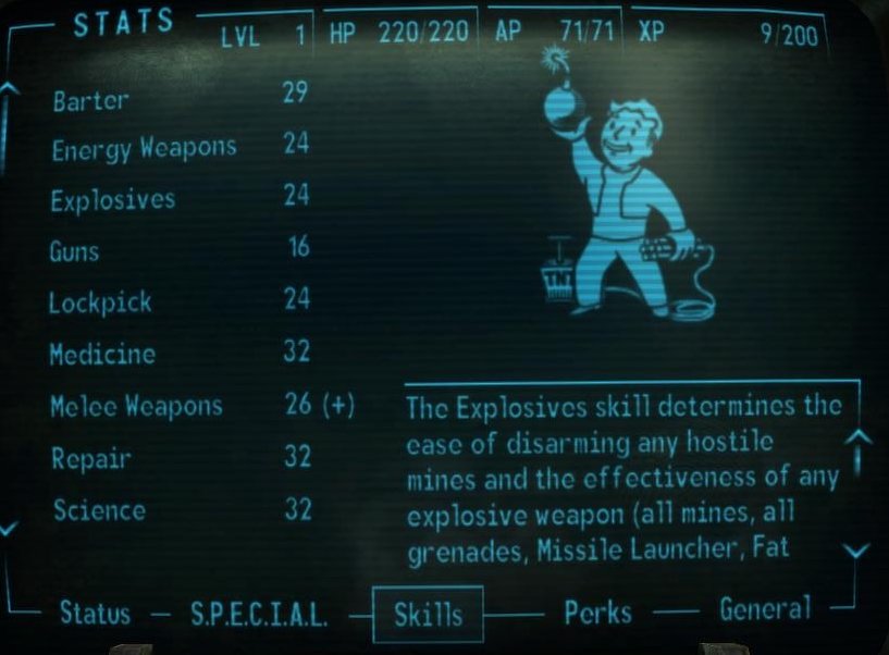 Trait "habile" sur le forum Fallout New Vegas - 11-01-2013 12:39:36 ...