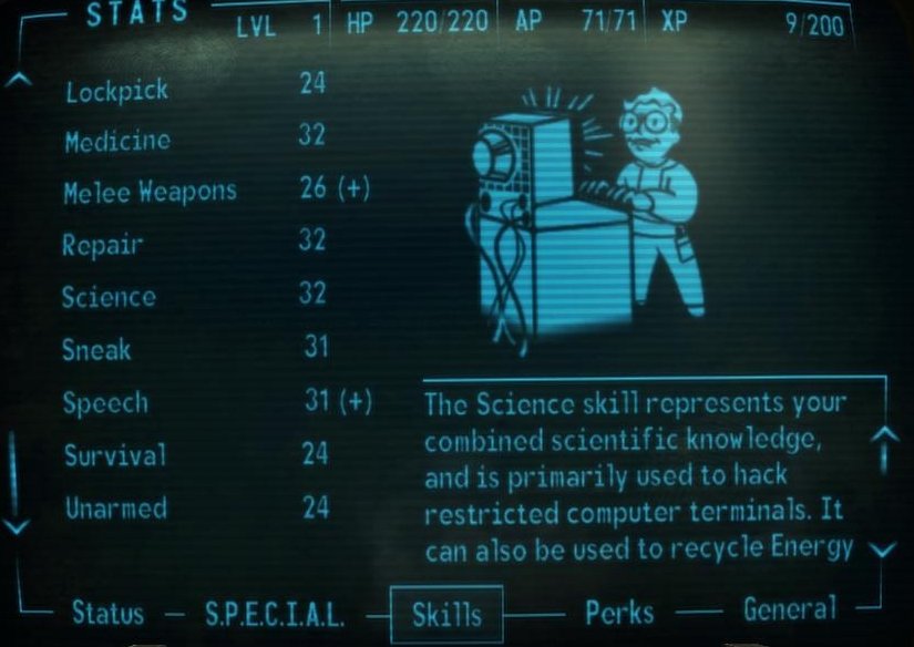 Trait "habile" sur le forum Fallout New Vegas - 11-01-2013 12:39:36 ...