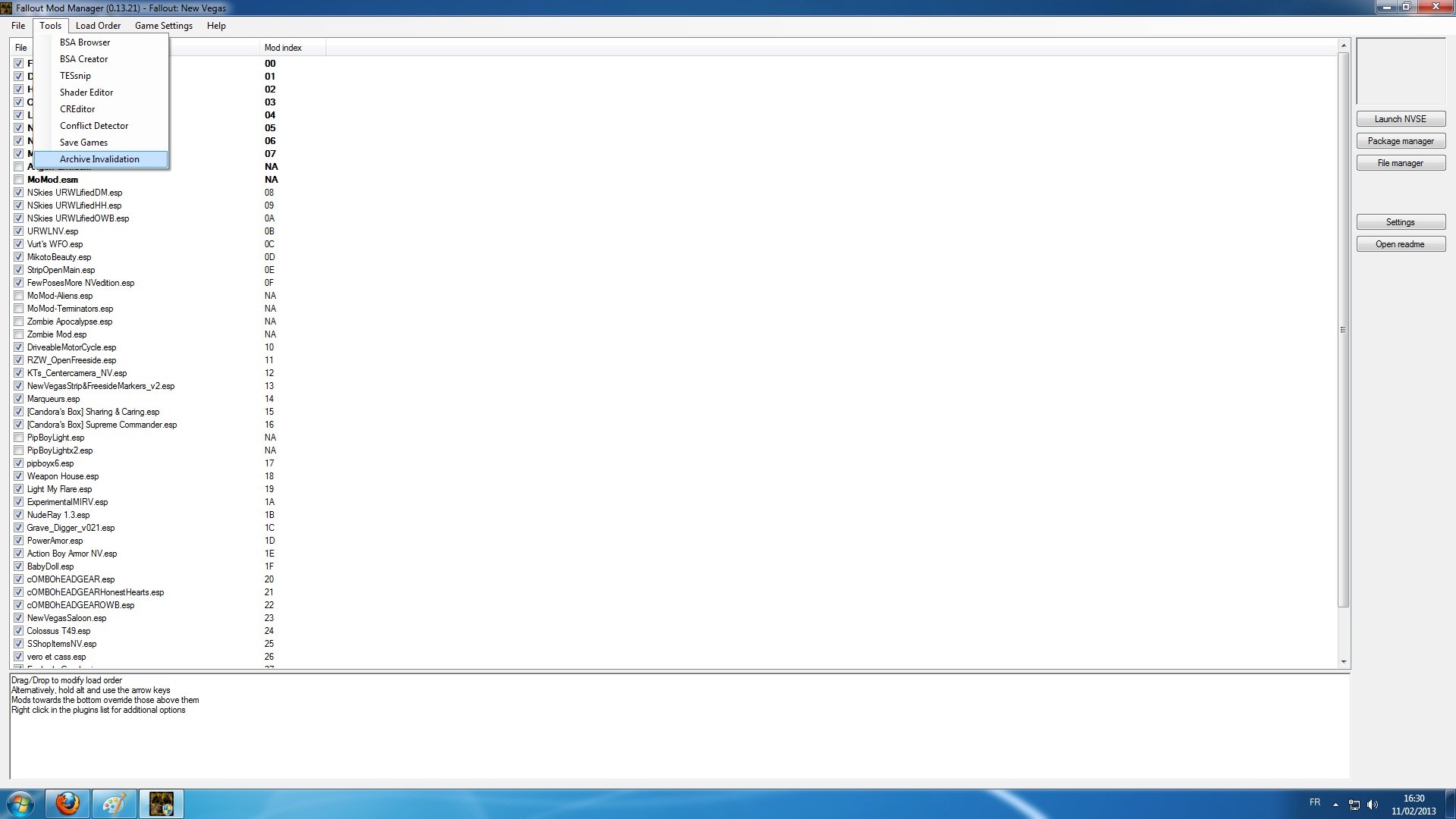 C'est quoi Archive Invalidation ? sur le forum Fallout New Vegas - 11 ...