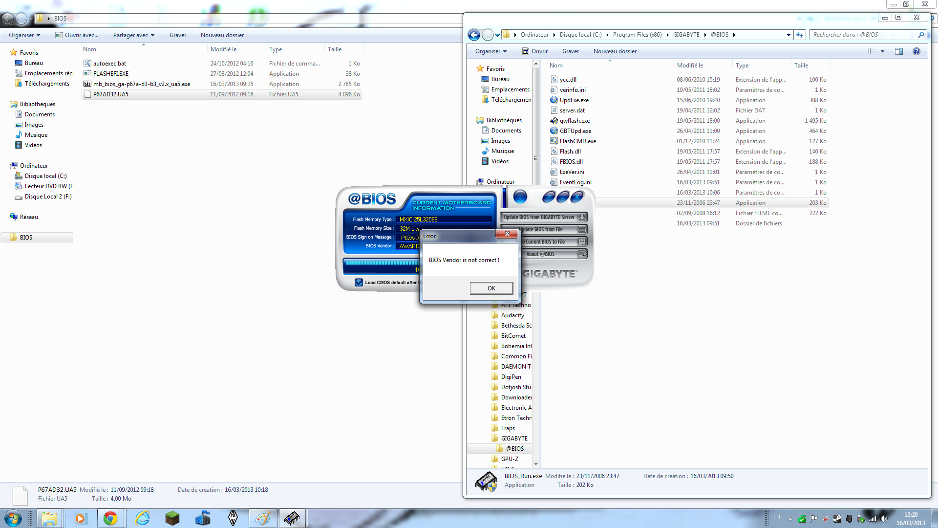 Mise a jour UEFI BIOS ? sur le forum Hardware - 16-03-2013 10:23:16 ...