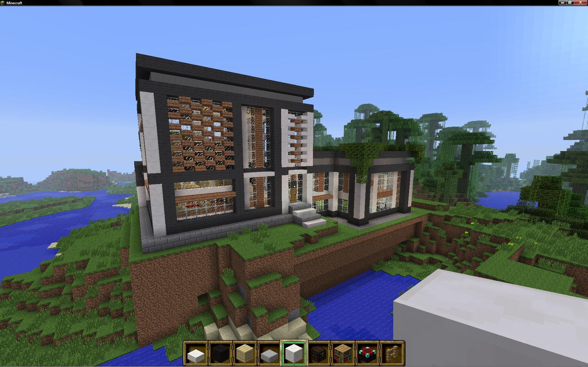 Comment Faire Une Maison Moderne Dans Minecraft Pe | Ventana Blog