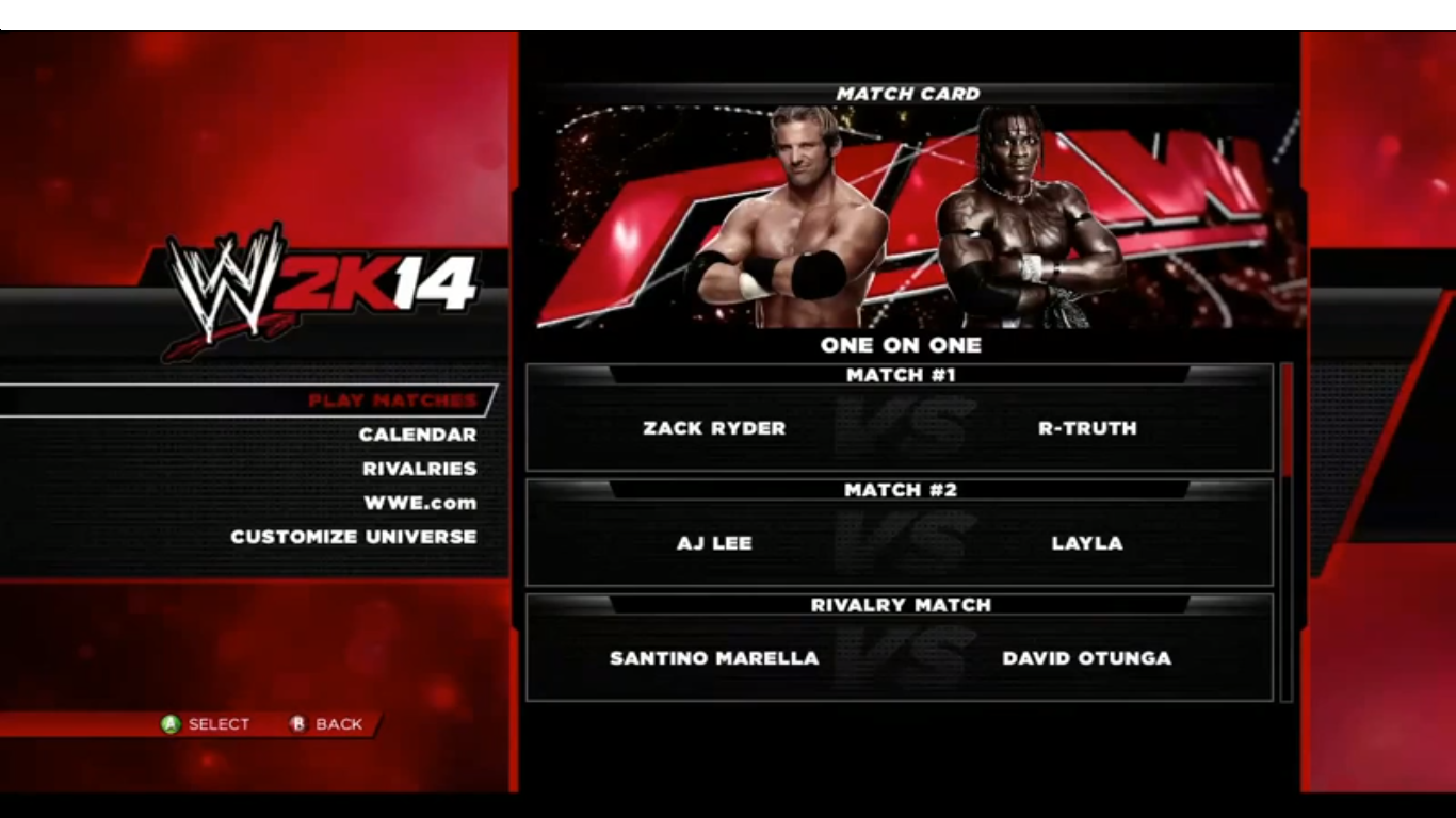 [OFFICIEL] Tout sur le WWE Universe 4.0. sur le forum WWE 2K14 - 02-10 ...