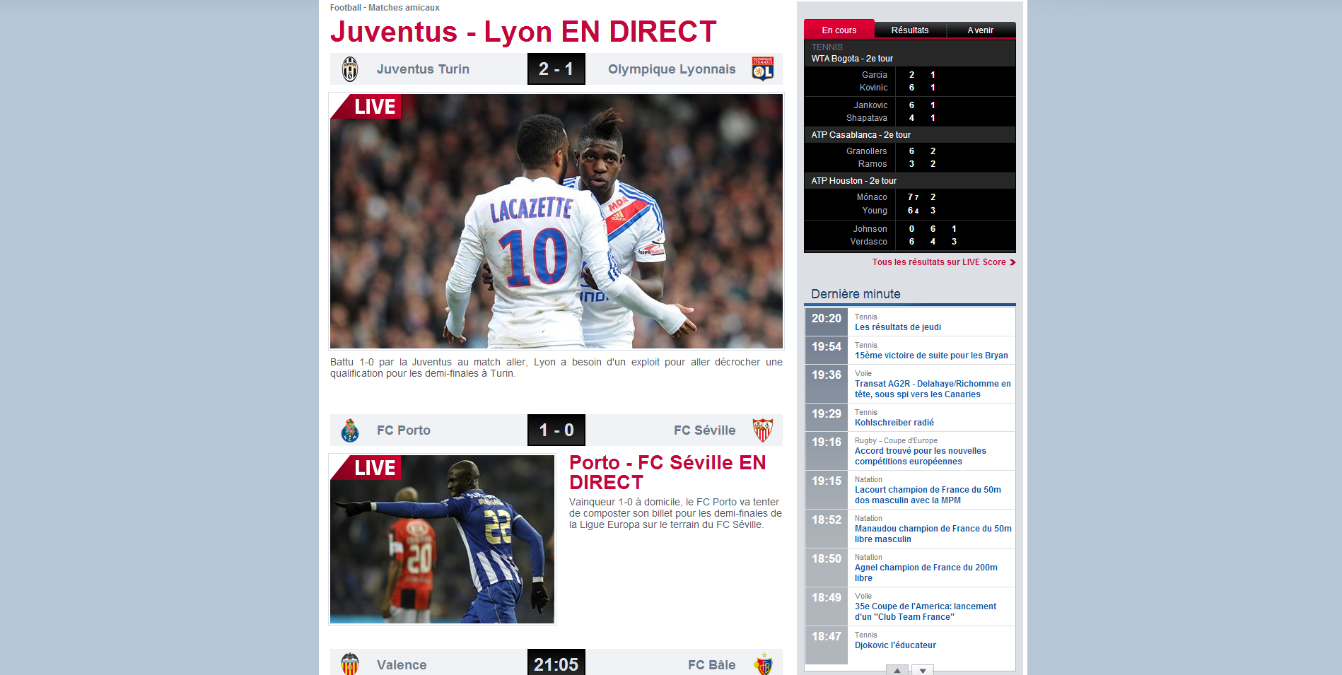 Eurosport = Irma ? sur le forum Football - 10-04-2014 20:49:21 ...