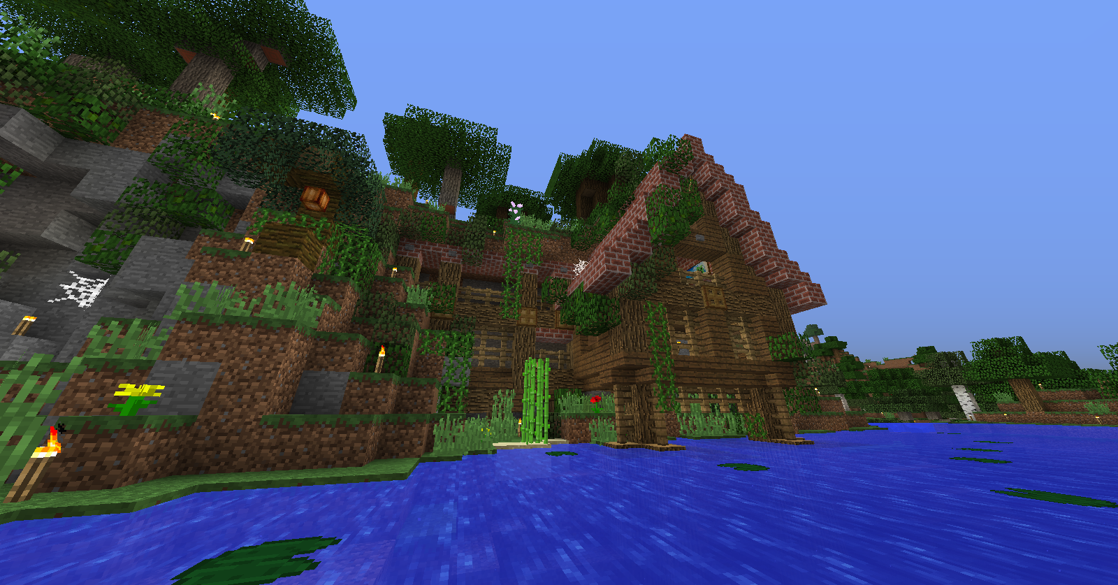 Minecraft Maison Montagne | Ventana Blog