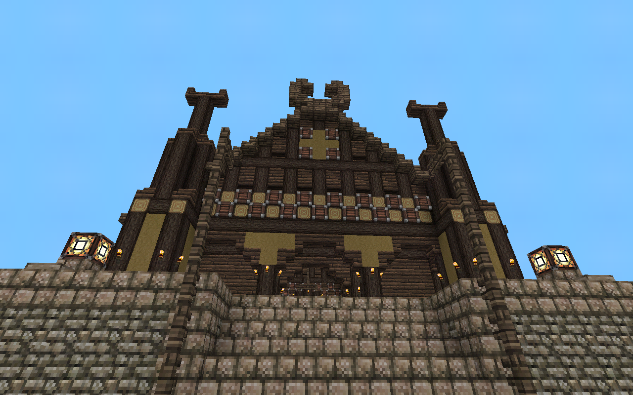 Chateau d’Or de Meduseld /20 sur le forum Minecraft Pocket Edition - 17 ...