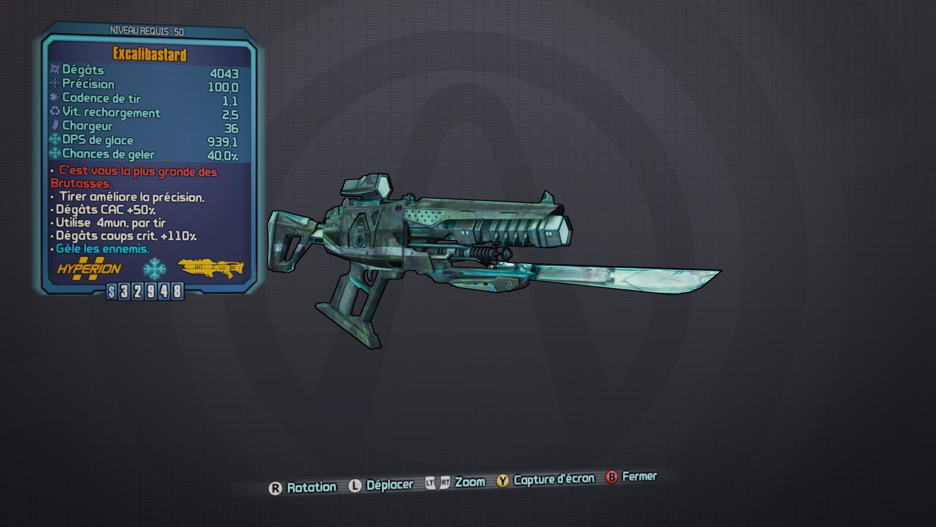 Armes de légendes sur le forum Borderlands The Pre-Sequel ! - 14-10 ...