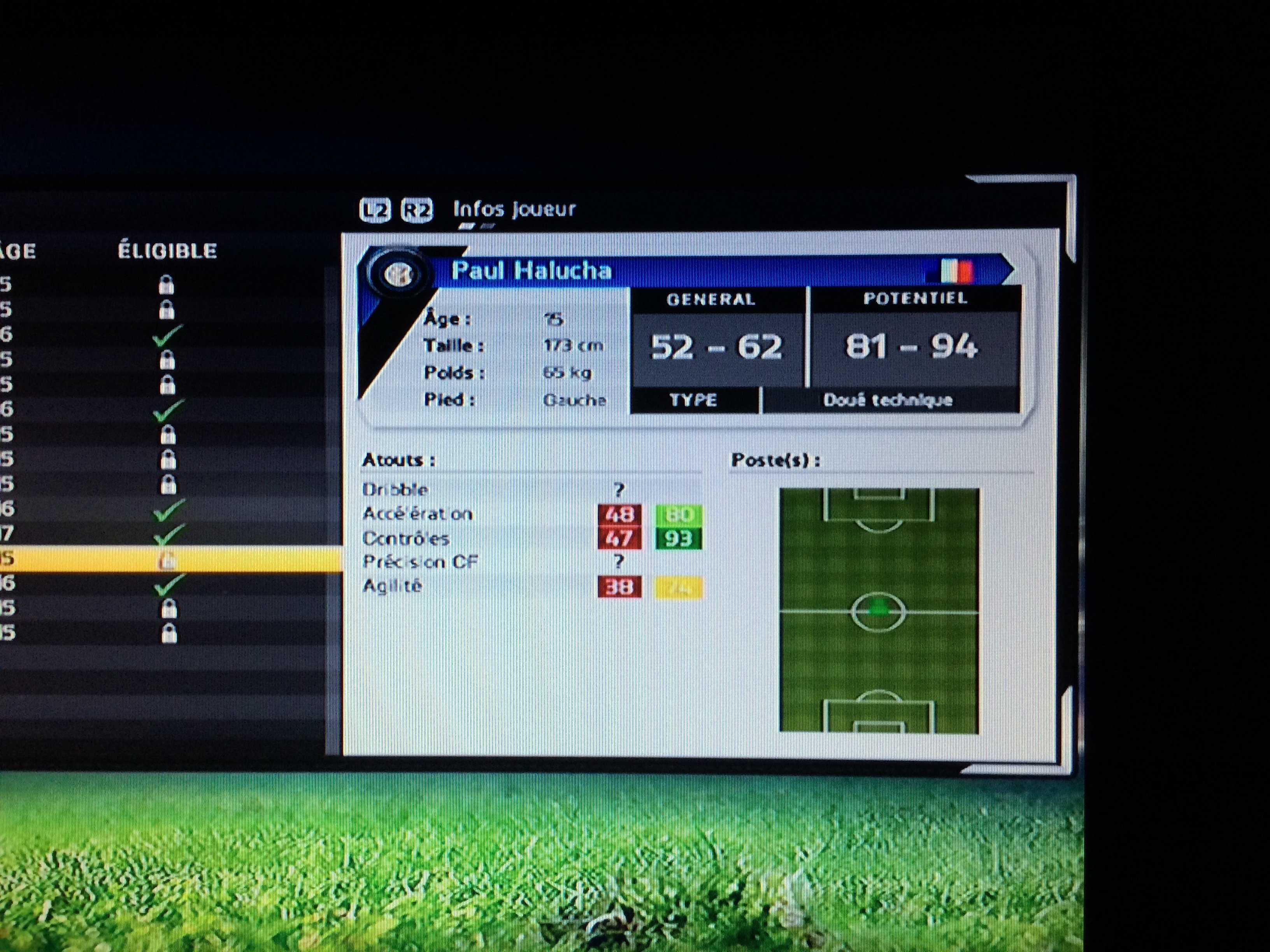 Le centre de formation : vos pépites ! sur le forum FIFA 15 - 26-09 ...