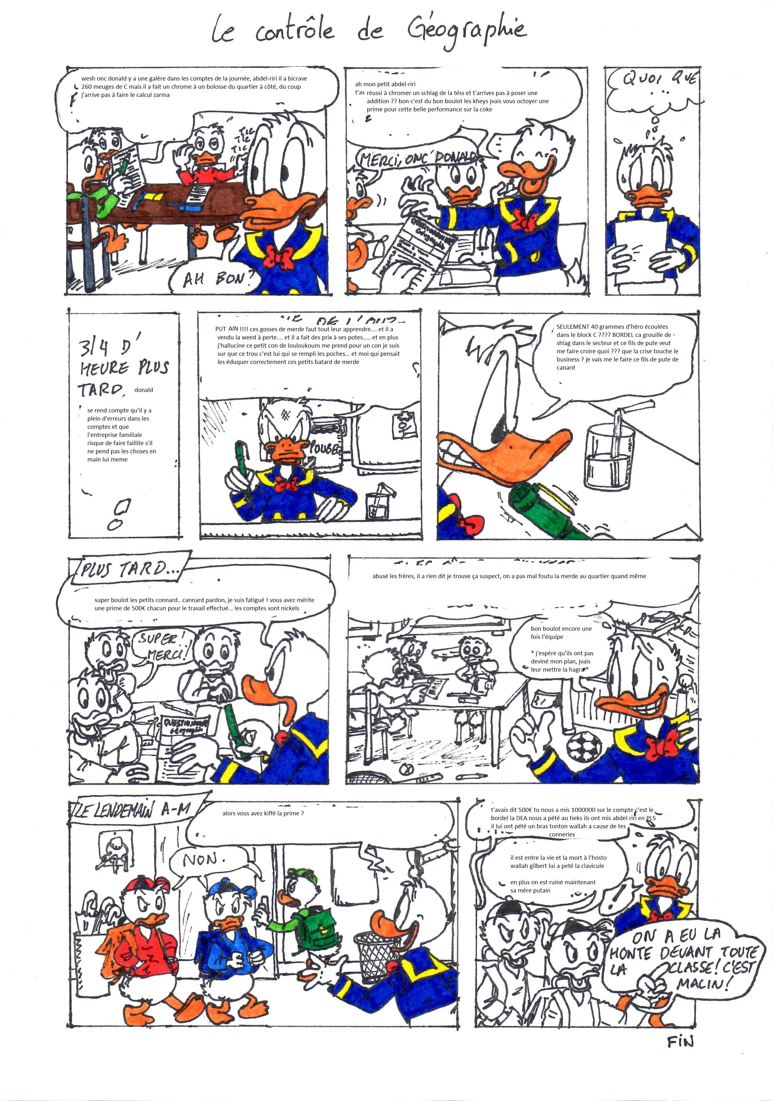 Riri, Fifi et Loulou sont rebeus en fait sur le forum Blabla 18-25 ans ...