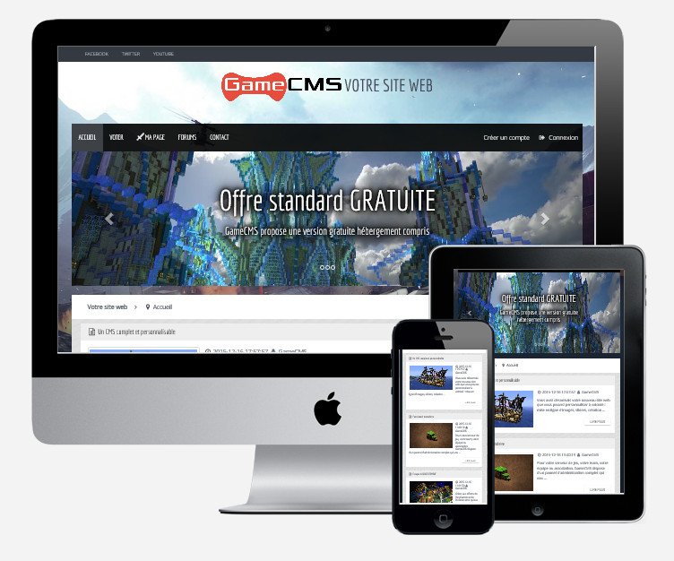 GameCMS - FREE professional CMS | Bukkit Forums
