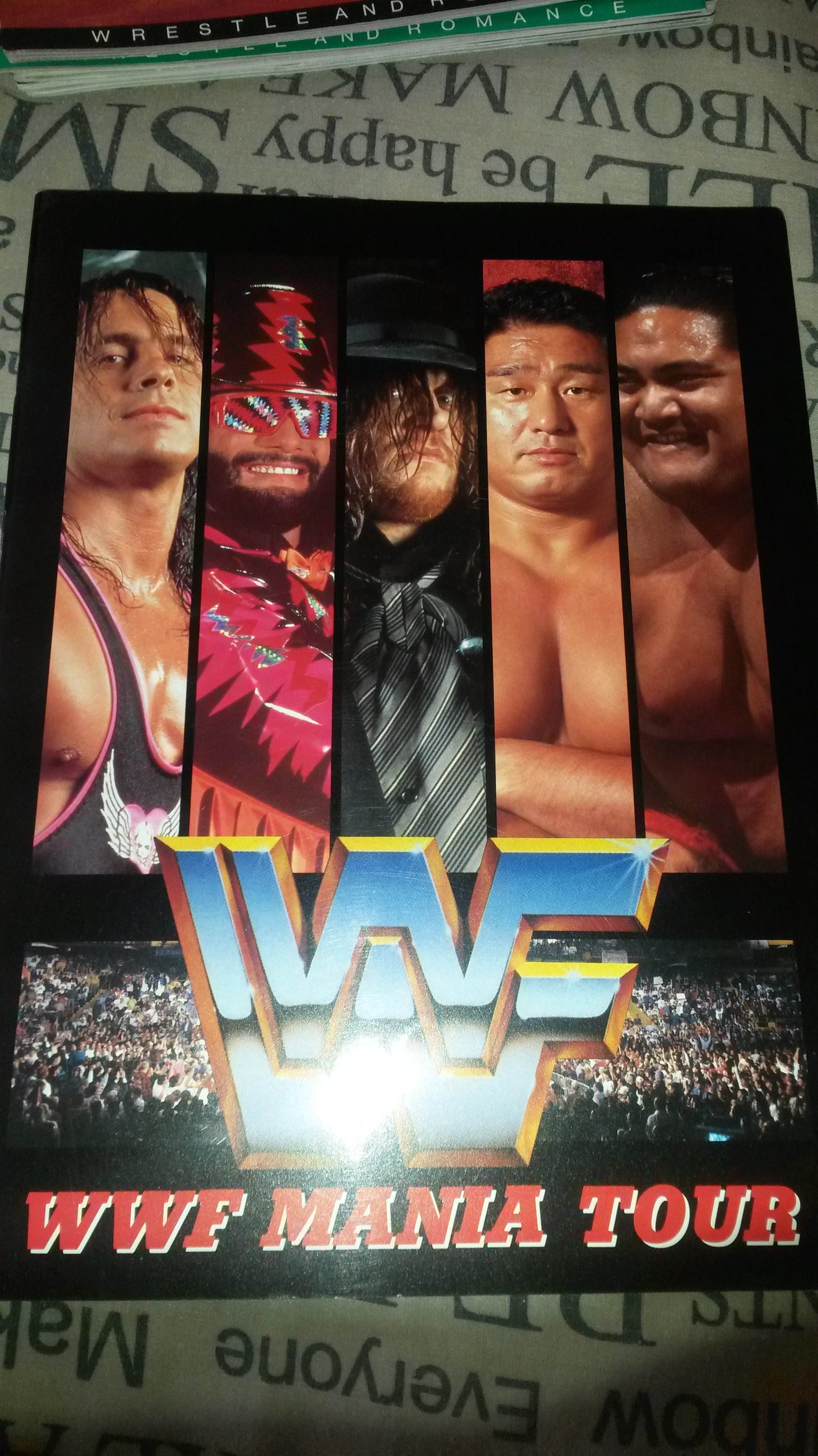 Découverte du Programme WWF Mania Tour 1994 au Japon. sur le forum ...