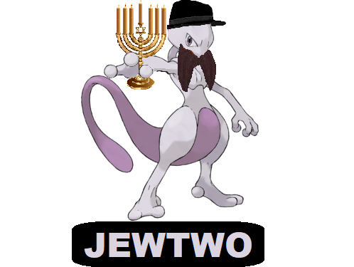 Sticker de Christavalier sur jewtwo mewtwo pokefeuj christavalier ...