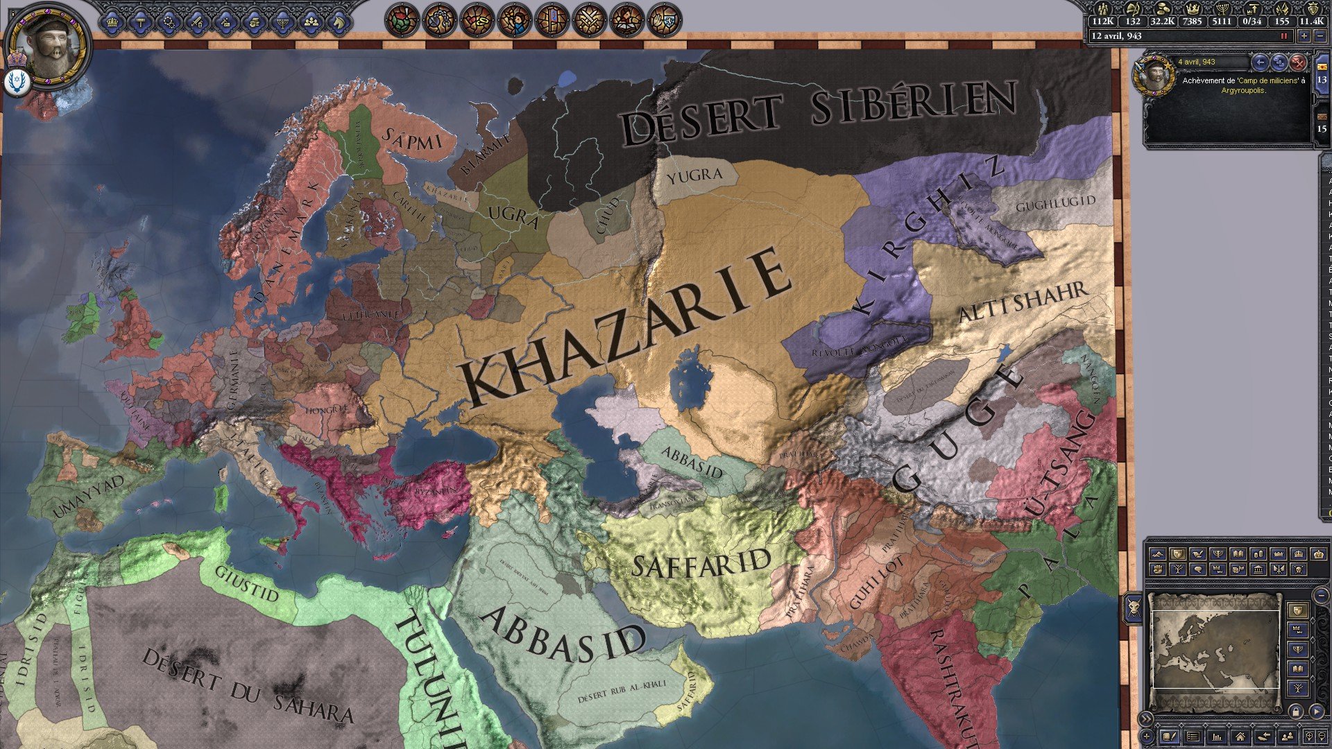 Images de vos empires. sur le forum Crusader Kings II - 05-03-2012 21: ...