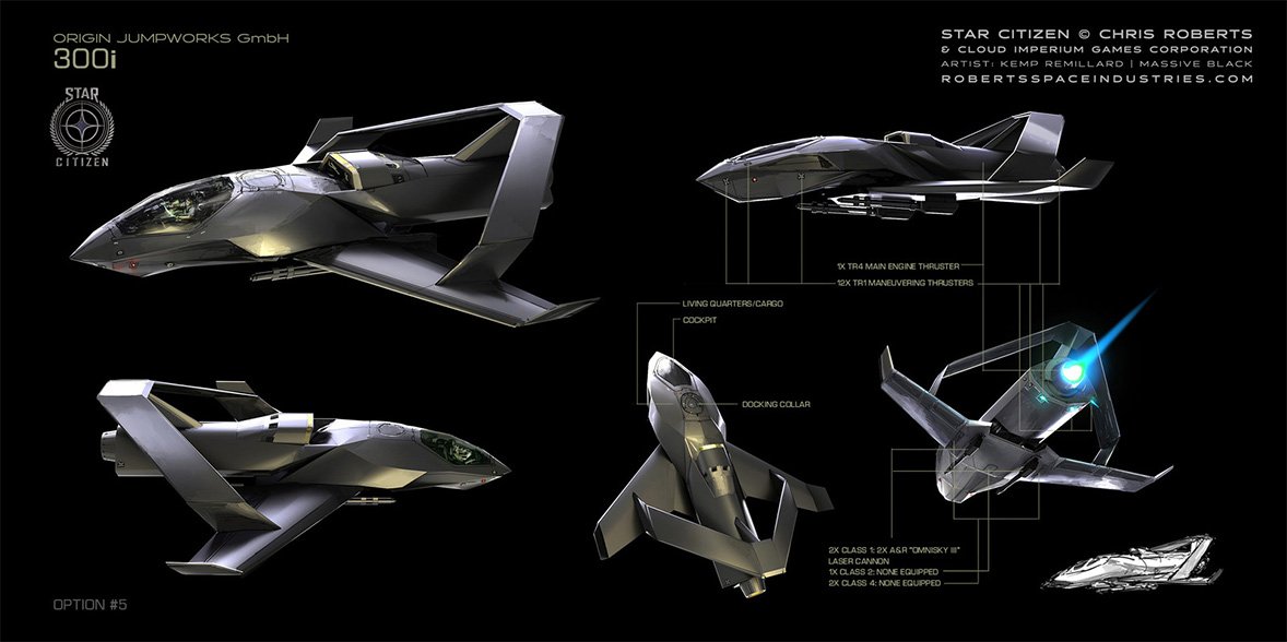Faisons une liste de souhaits pour le 300i sur le forum Star Citizen ...