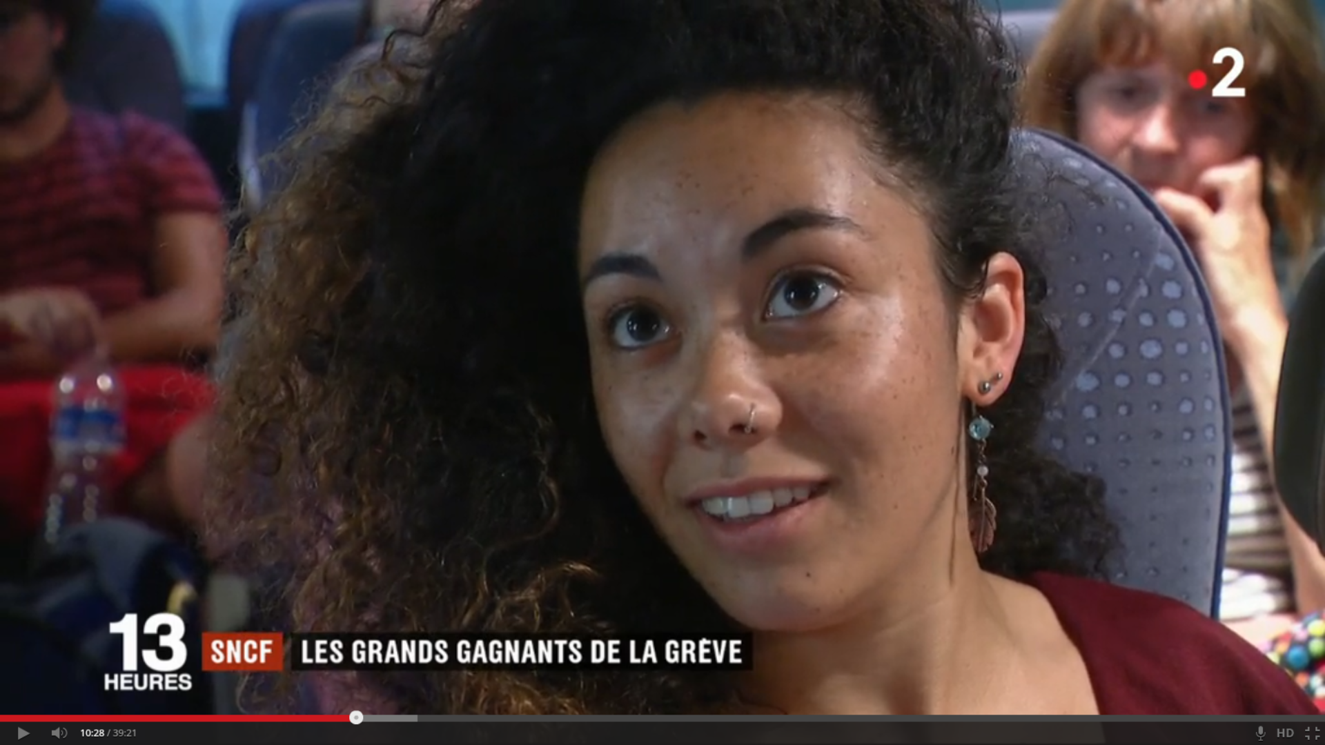 Cette métisse 10/10 aperçu au JT de France 2 sur le forum Blabla 18-25 ...