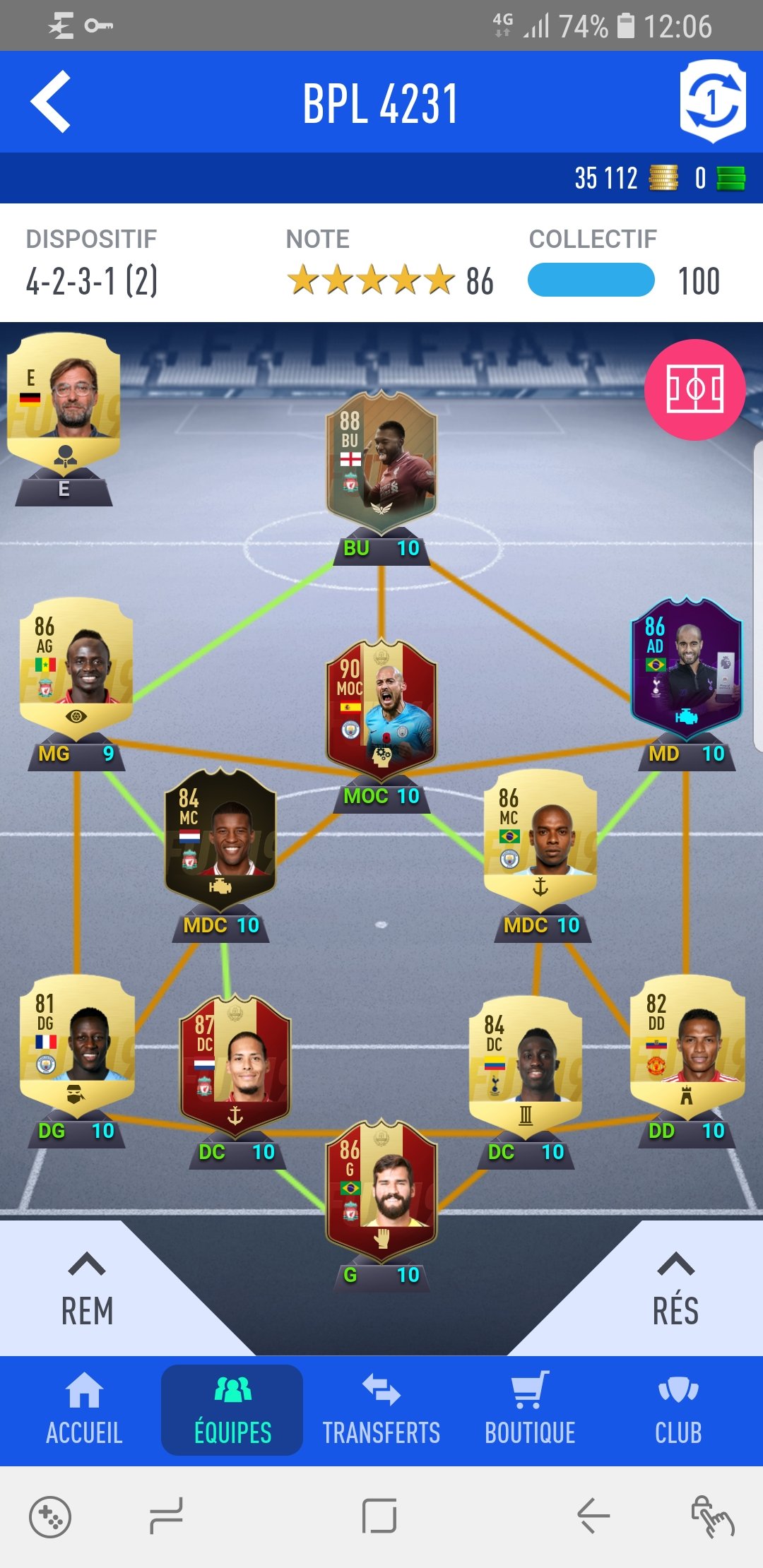 Formation Guide 4231 (2) sur le forum FIFA 19 Ultimate Team (FUT 19 ...