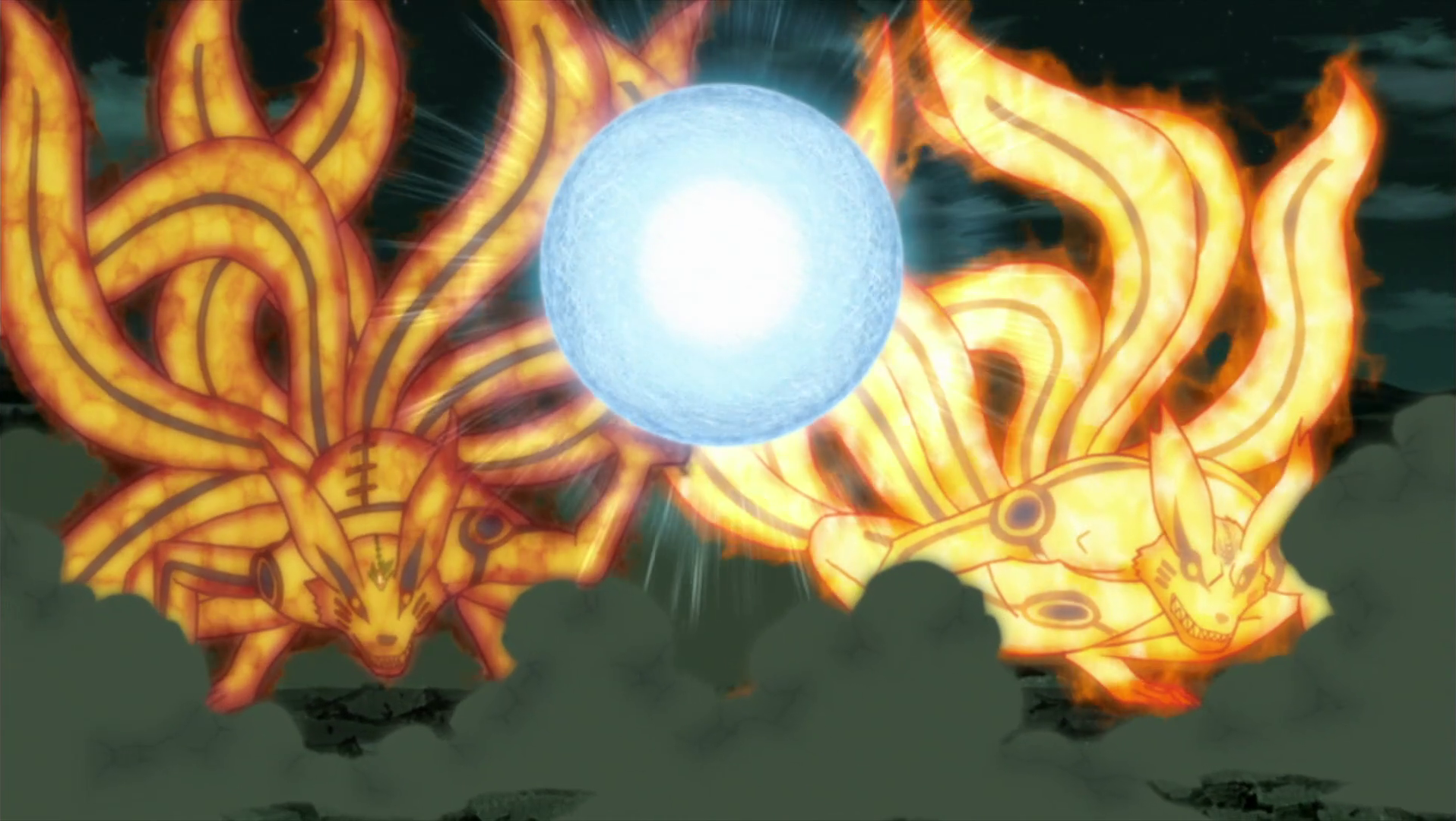 Minato à inventer l'orbe tourbillonante pour sa femme et son clan ...