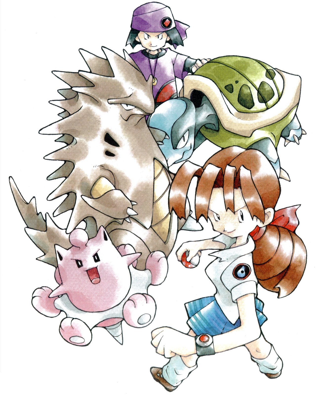 Ces vieux artworks de Pokémon 1G par Ken Sugimori sur le forum Guerre ...