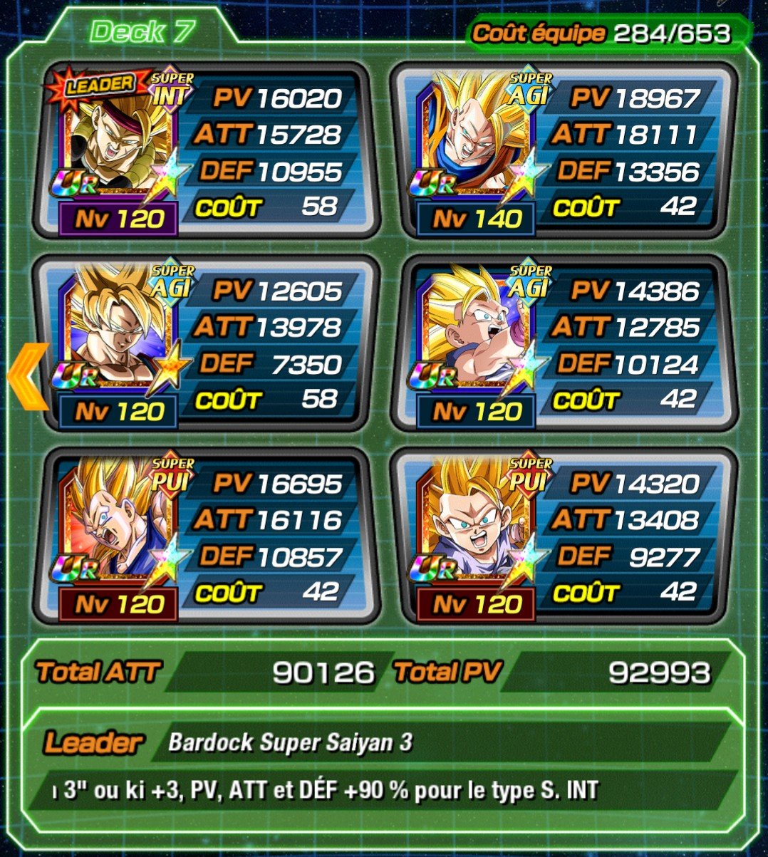 [GLO] Guide z-tur Vegeta ssj3 Pui et Tec sur le forum Dragon Ball Z ...