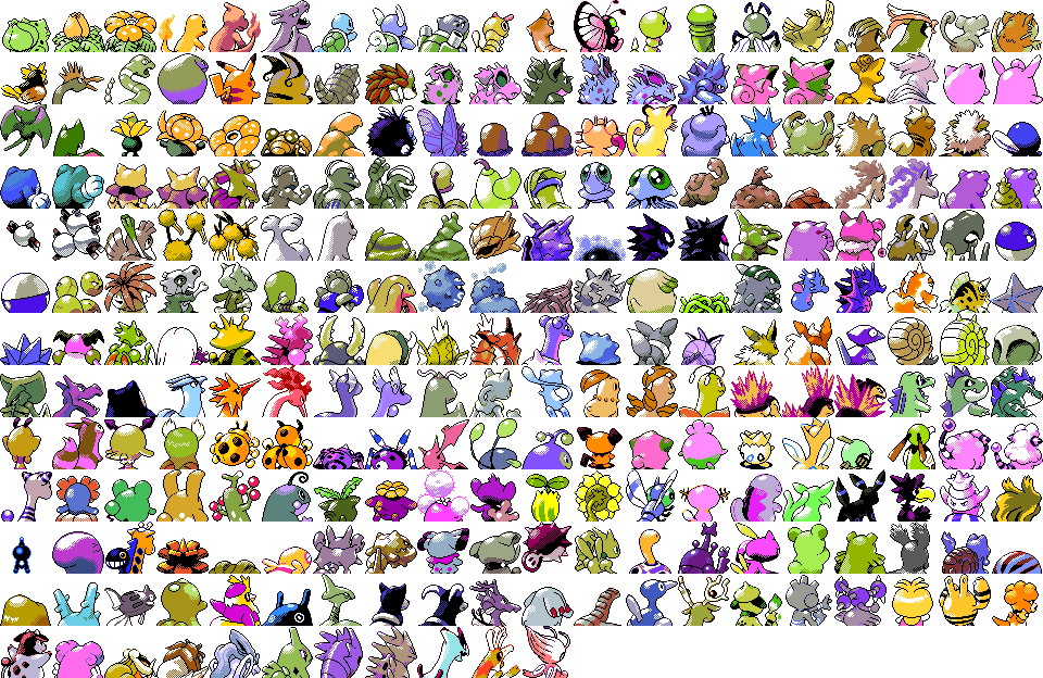 [Sondage] Vos types de sprites 2D favoris ! sur le forum Pokémon Épée ...