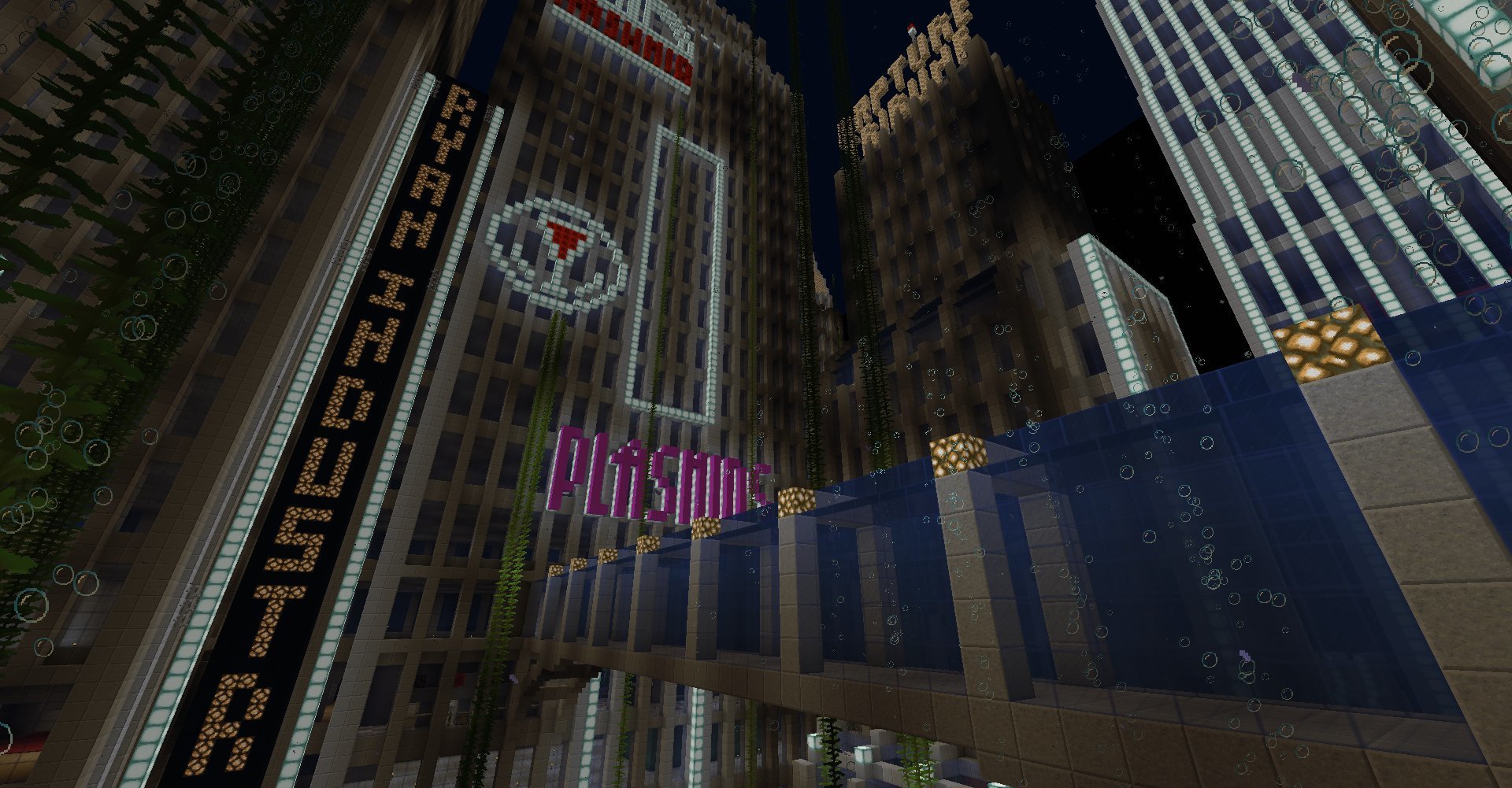 [PHOTO] Je suis en train de construire Rapture sur Minecraft sur le ...