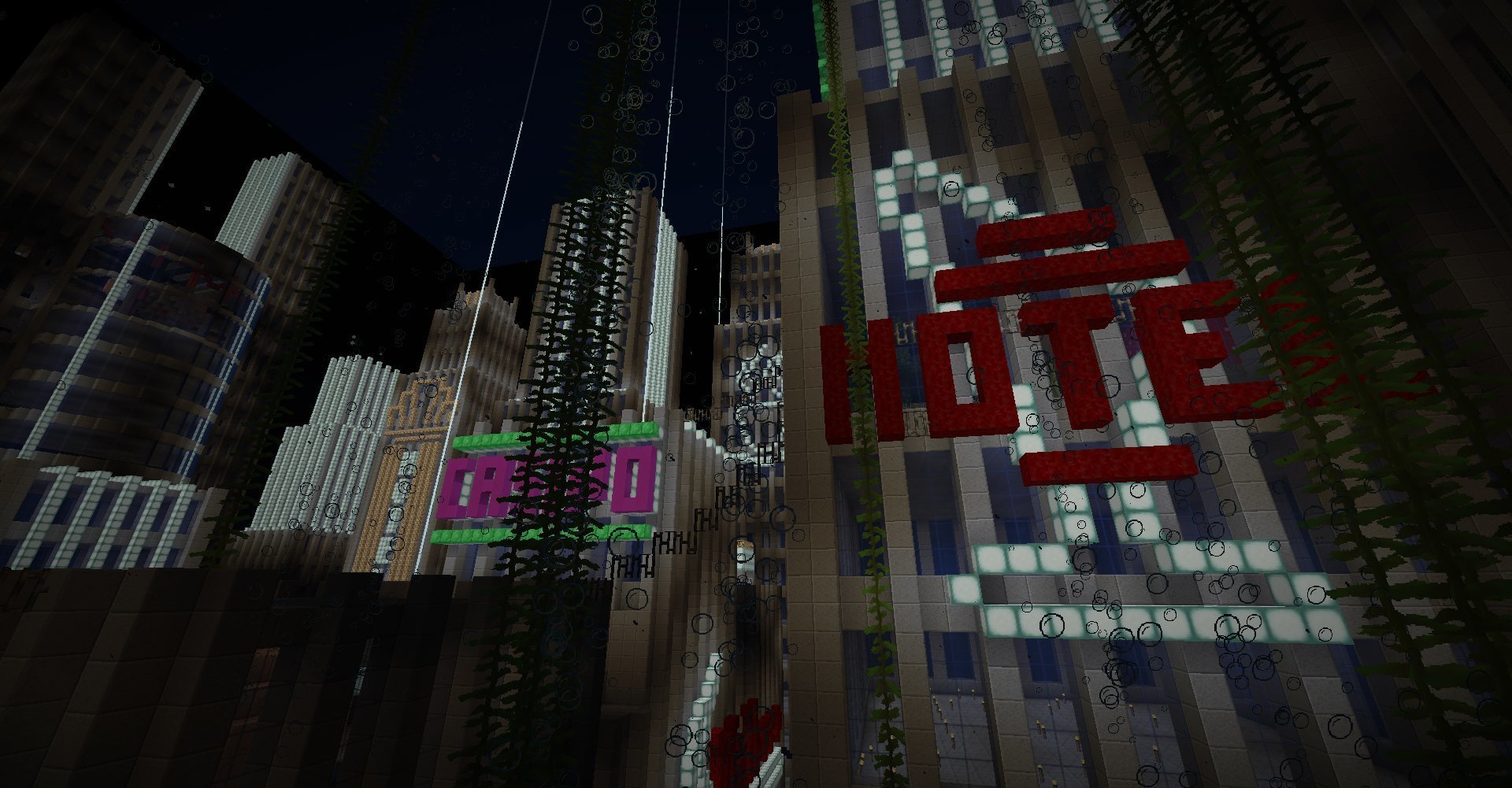 [PHOTO] Je suis en train de construire Rapture sur Minecraft sur le ...