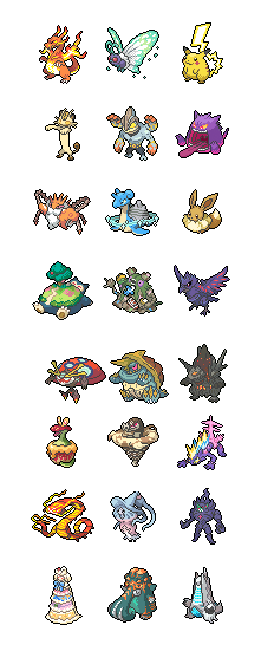 Les sprites des Pokémon Gigamax... sur le forum Guerre des Consoles ...