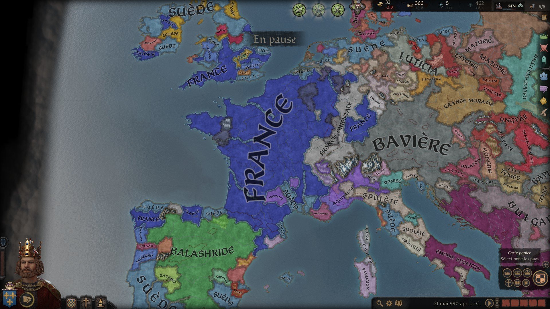 Images de vos empires sur le forum Crusader Kings 3 - 01-09-2020 21:51: ...