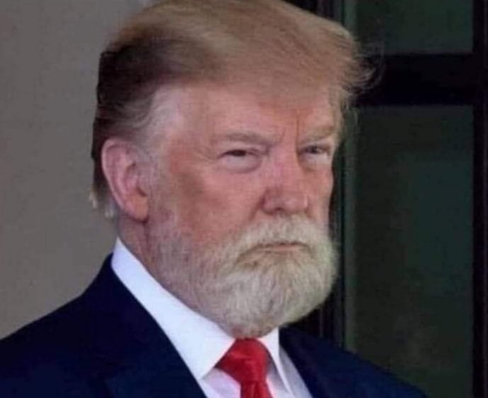 [PHOTO] Trump avec une barbe il est réélu direct non ? sur le forum ...