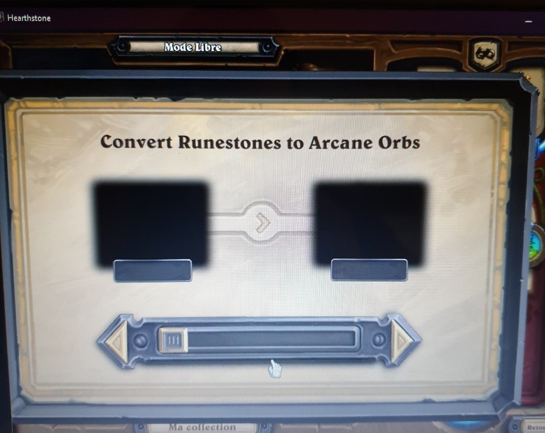 Convert Runestones to Arcane Orbs sur le forum HearthStone - 21-11-2020 ...