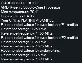 CTR 2.0 - R5 3600 = Platinum Sample ? sur le forum Hardware - 12-02-2021 14:58:41 - jeuxvideo.com