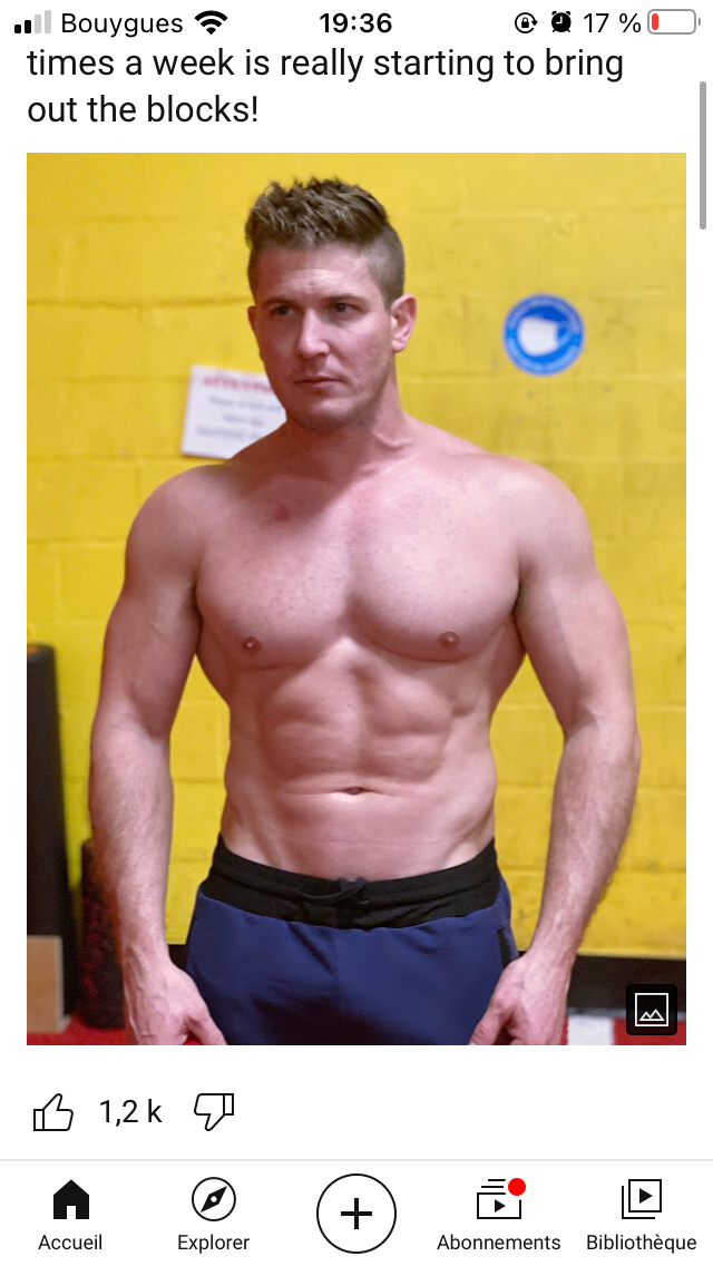 Scott Hermann, 20 ans de muscu 7/7, il a cette shape sur le forum ...