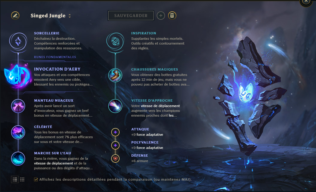 Runes Singed jungle sur le forum League of Legends - 16-05-2021 18:02: ...
