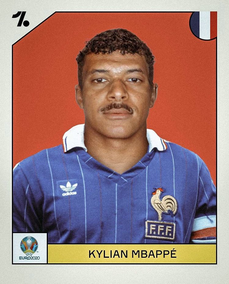 [PHOTOS] AYAAAA les STICKERS PANINI de l'EURO version ANNÉES 80 sur le ...