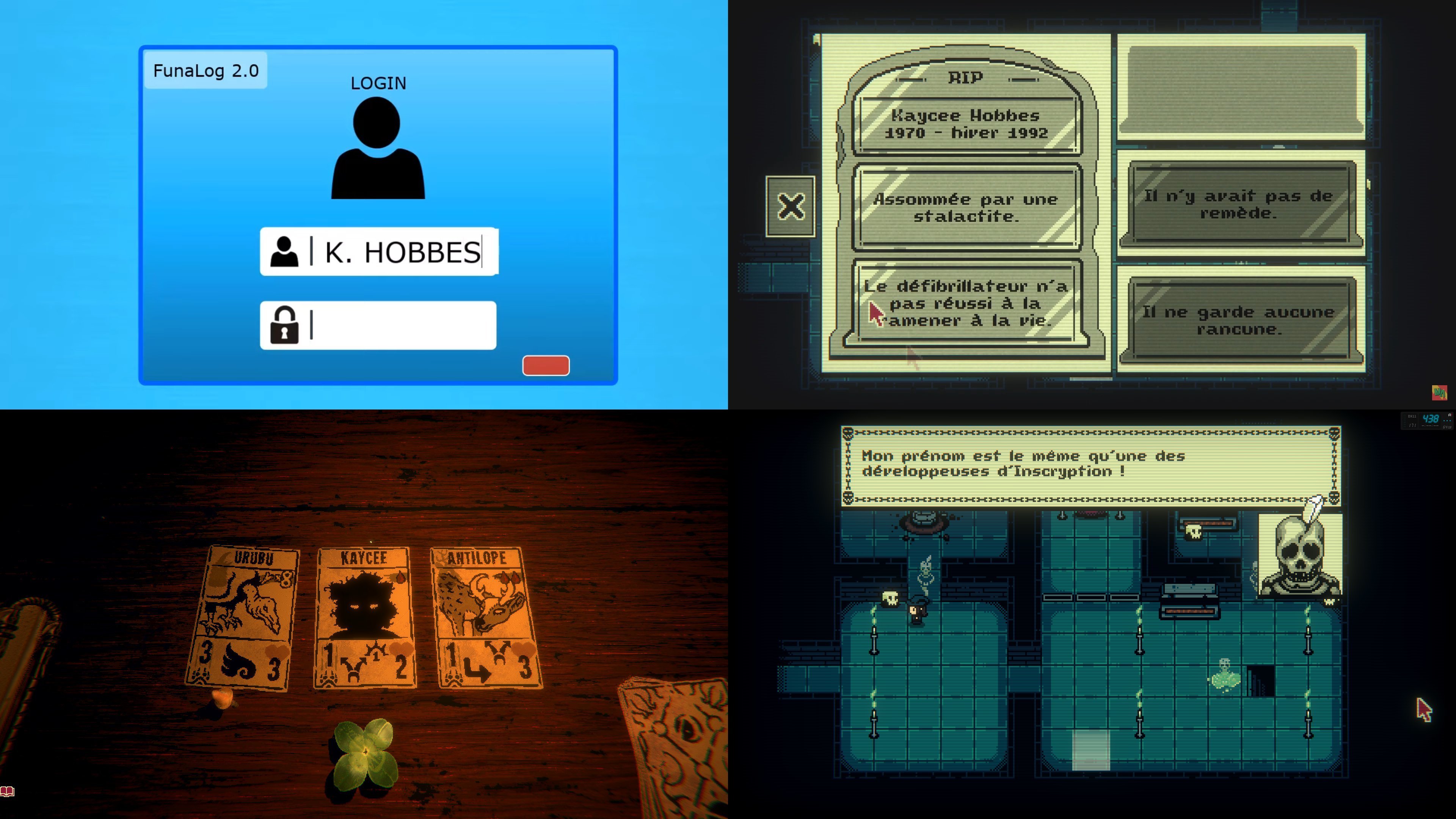 Perçons les énigmes du jeu ! (spoiler) sur le forum Inscryption - 01-11 ...