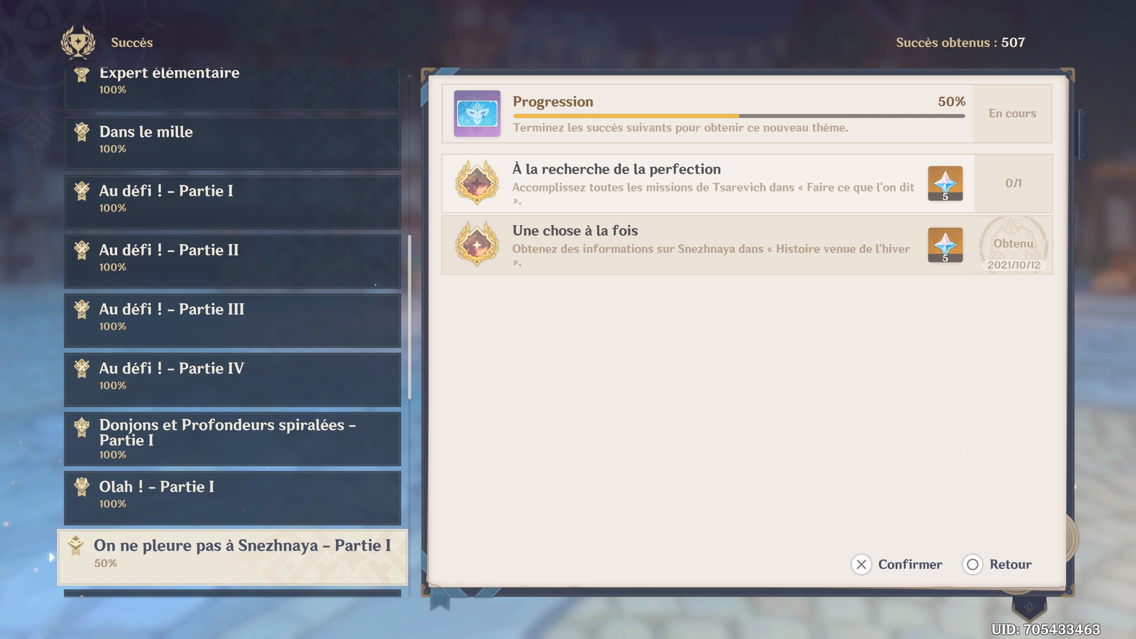 Votre nombre de succès acquis en 2.2 sur le forum Genshin Impact - 11 ...