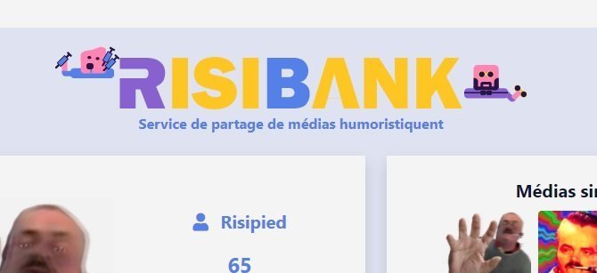 Ayaaa le nouveau LOGO de RISIBANK :rire: sur le forum Blabla 18-25 ans ...