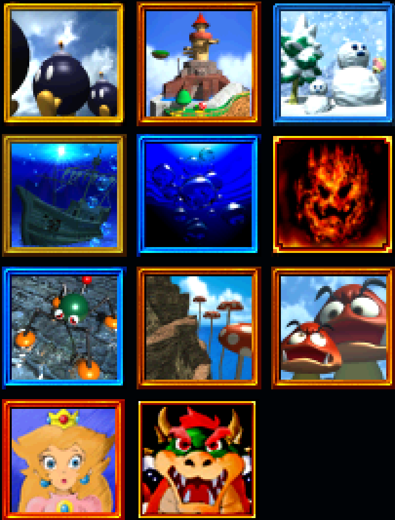 Les tableaux dans Mario 64 du grand art ? sur le forum Guerre des ...