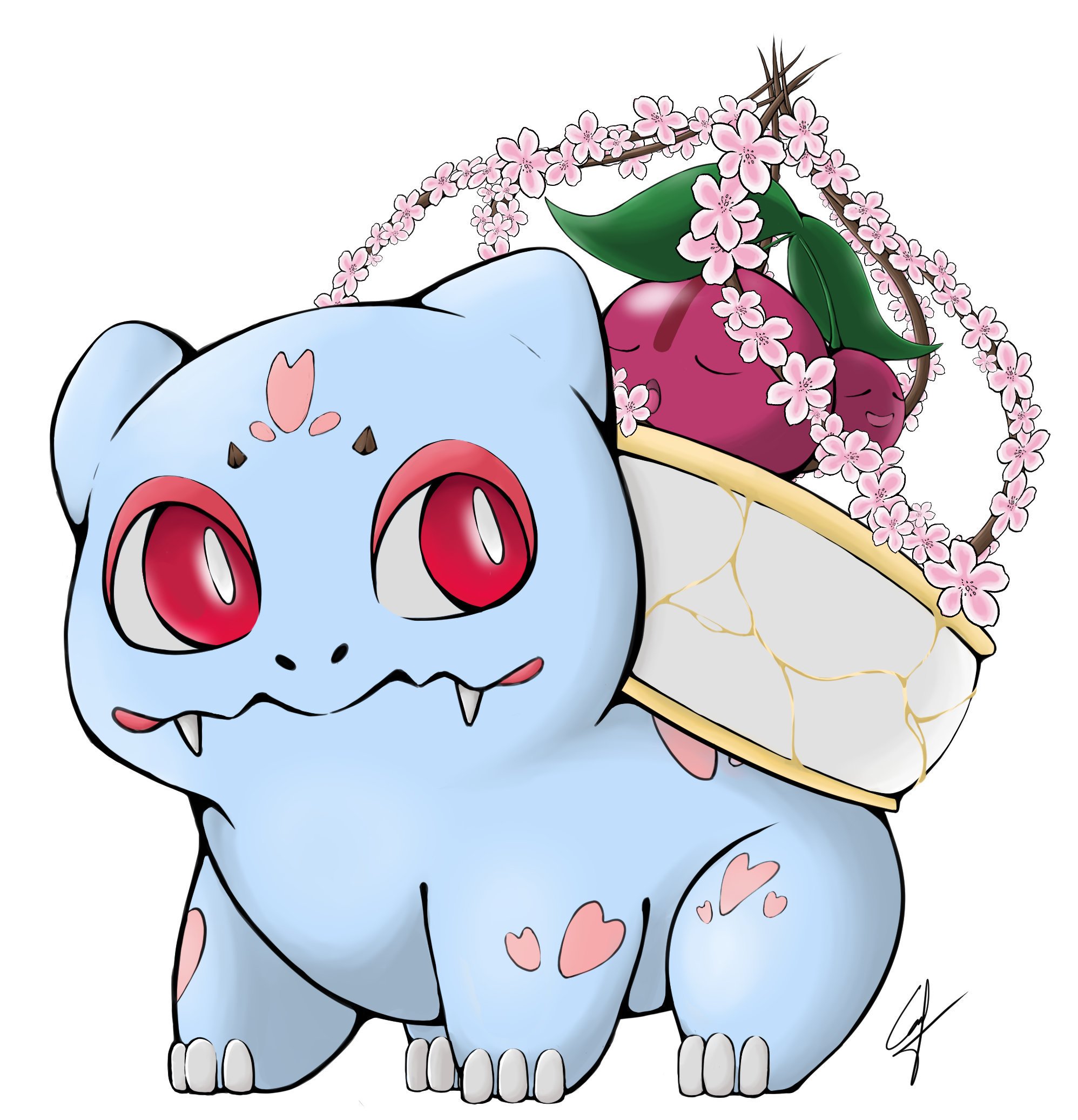 [Fanart] Bulbizarre de Hisui sur le forum Pokémon Écarlate / Violet ...