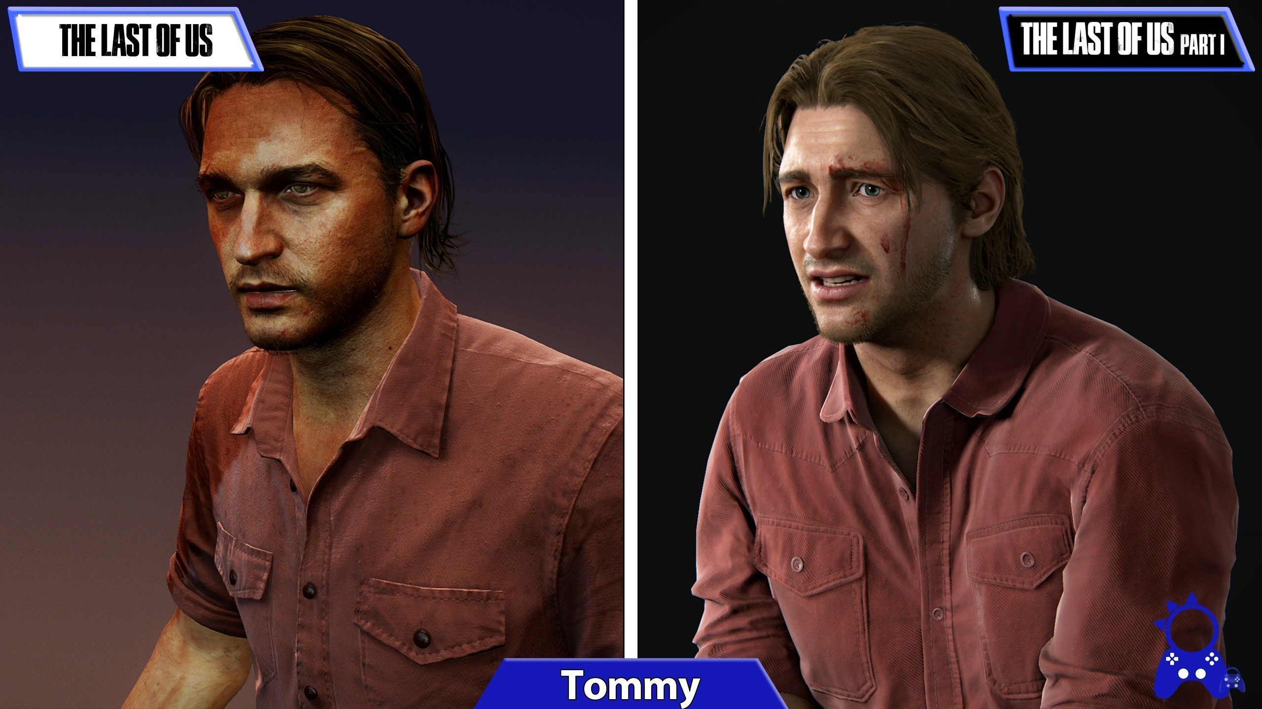 Comparaison personnages TLOU vs TLOU Part 1 sur le forum Guerre des ...