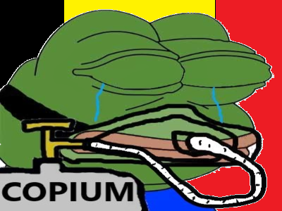 Sticker de yyytaro sur copium belgique