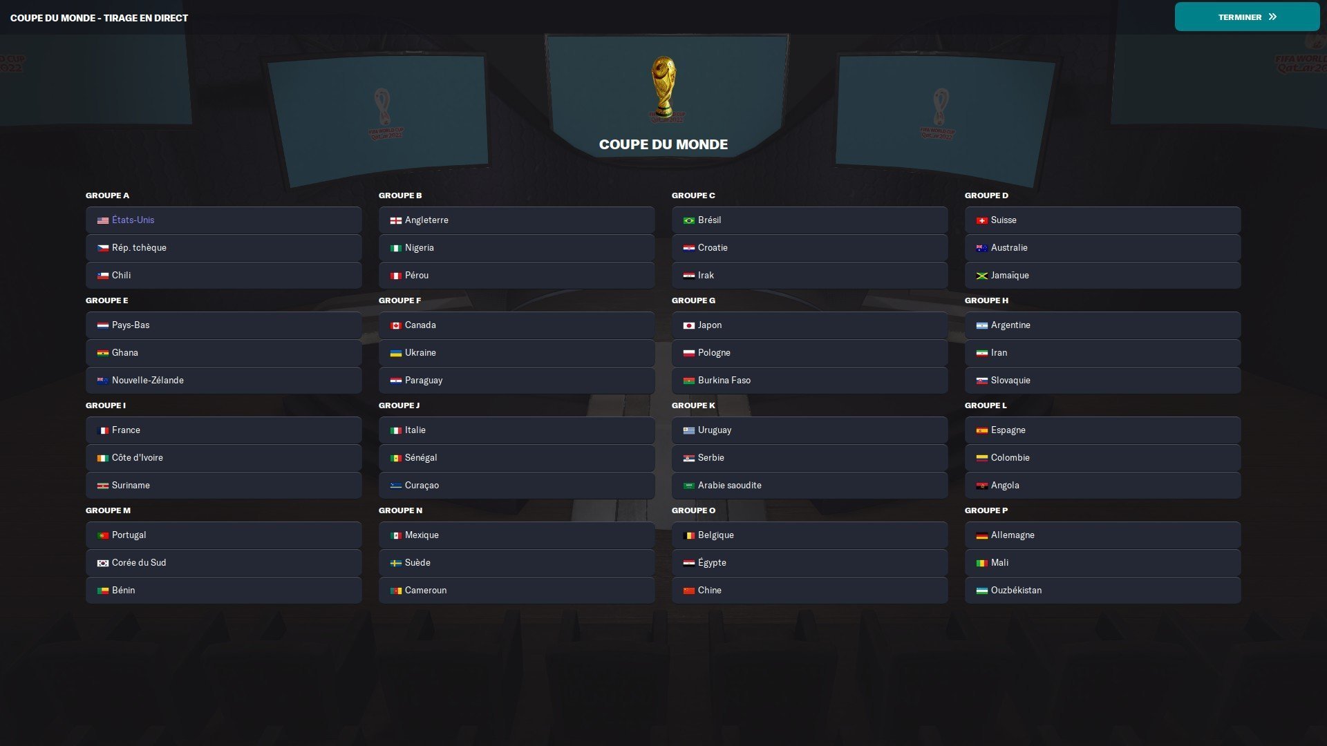 La gueule de la CDM 2026 sur le forum Football - 17-12-2022 06:20:06 ...