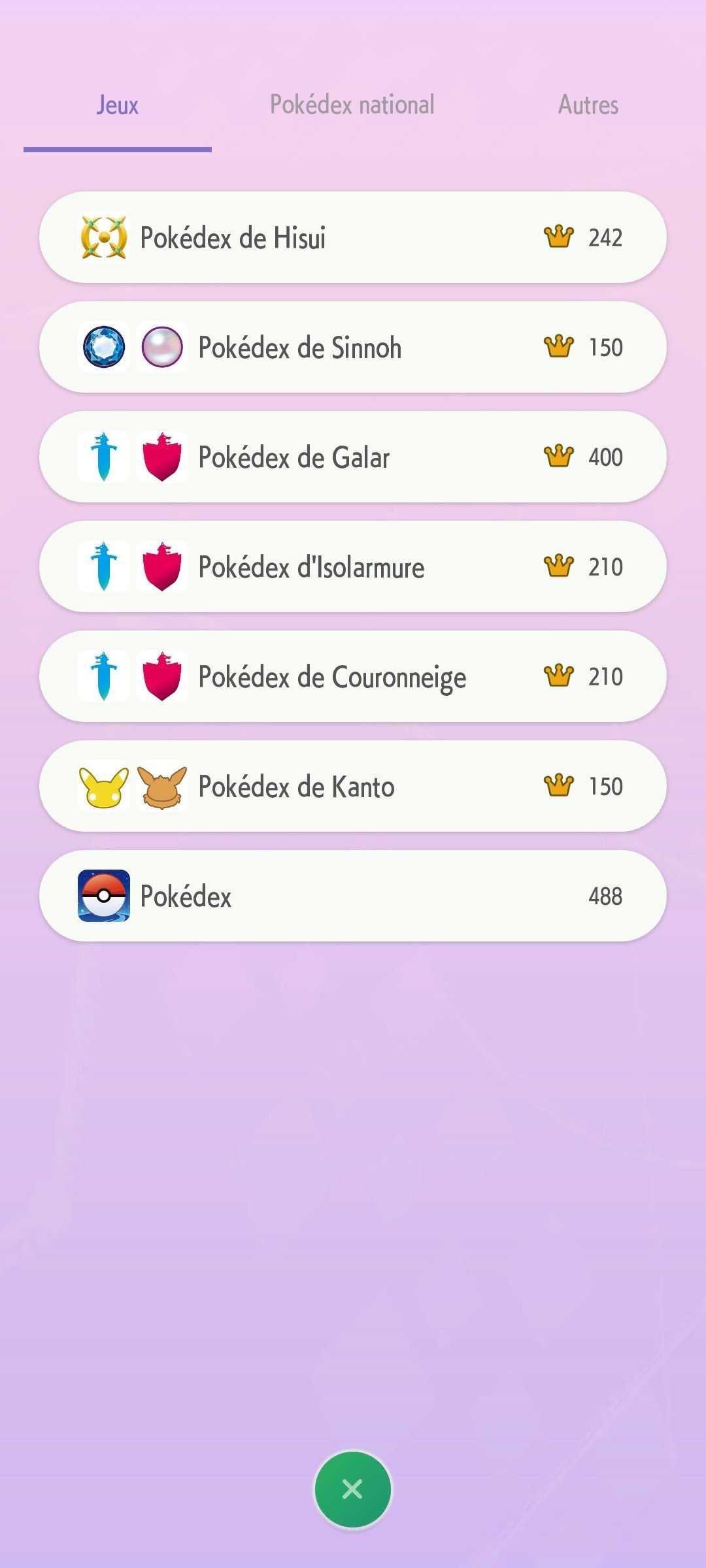 Avancement Pokedex Home sur le forum Pokémon Écarlate / Violet - 20-12 ...