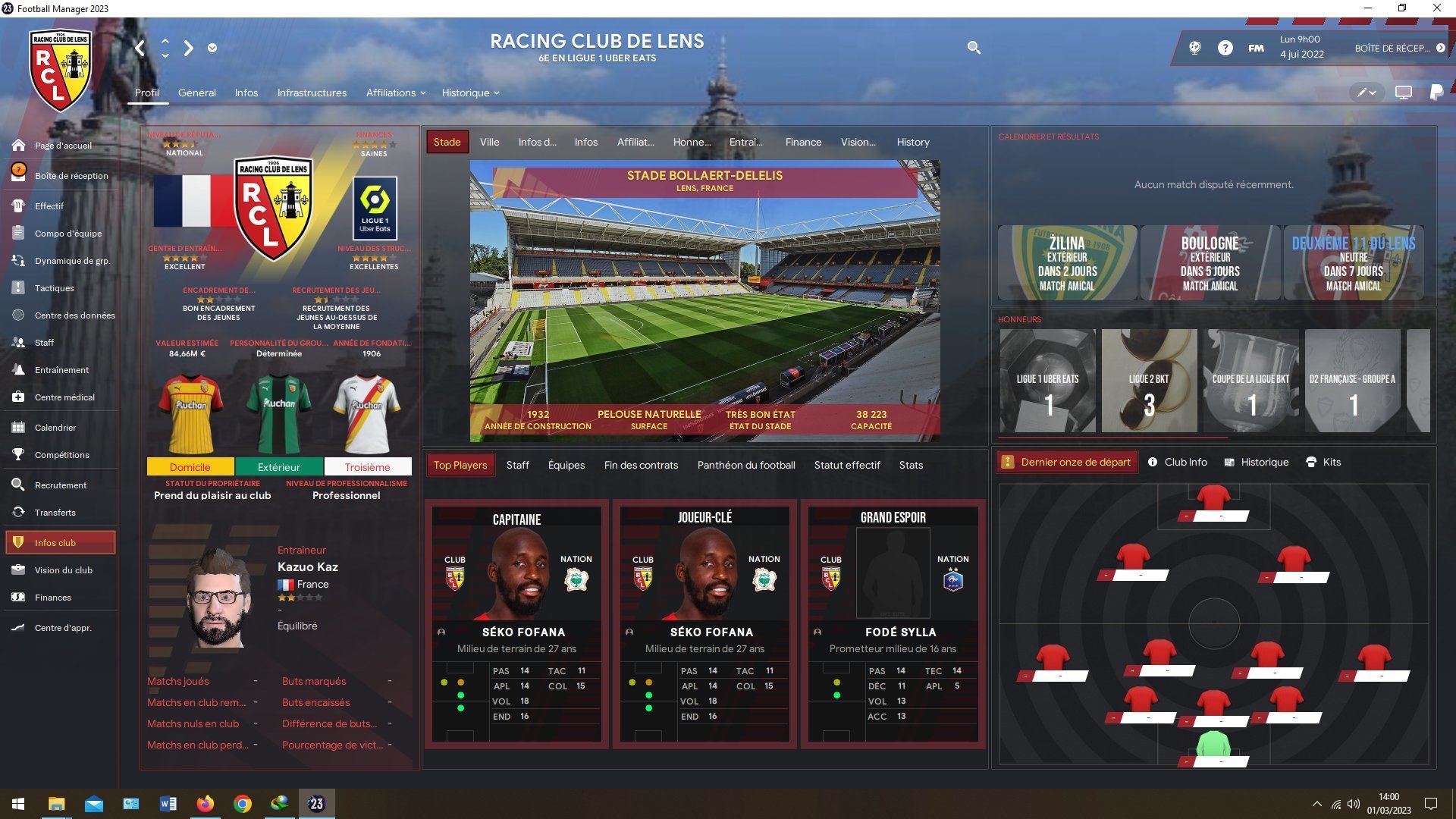 [FM23] ⚽Pour une partie optimale : astuces pour configurer la BDD + Cosmétiques 🔨 sur le forum ...