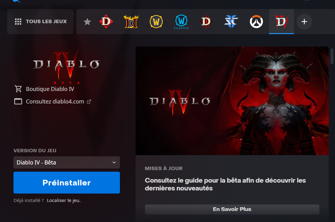 Le preload est up sur le forum Diablo IV - 15-03-2023 16:58:41 ...