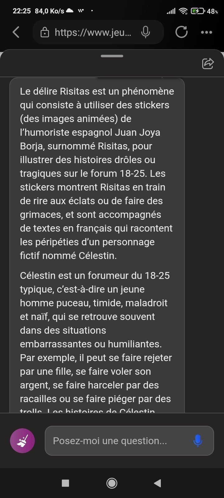 Interview de CHATGPT à propos du forum 18-25 sur JvArchive forum 18-25 ...