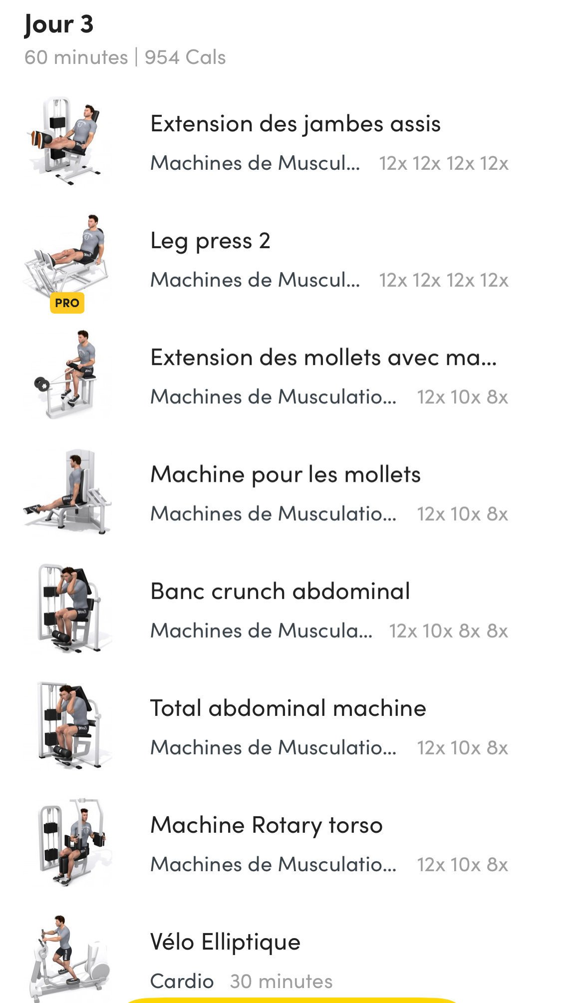 Les go muscu, avis sur mon programme fitness park? sur le forum ...
